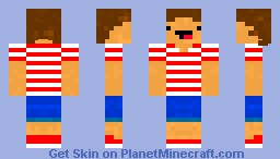 Fuzzy School Kid Minecraft Skin
