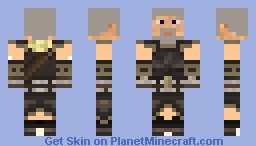 Skyrim Elder Minecraft Skin