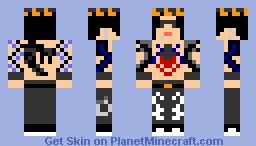 Slash(Guitarist) by KENhuge235 Minecraft Skin