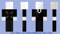 Slender Man Minecraft Skin