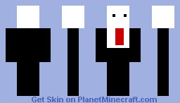 Slender Man Minecraft Skin