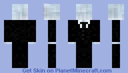 SlenderMan Minecraft Skin