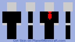 SLENDERMAN Minecraft Skin