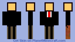 Slender Man Minecraft Skin