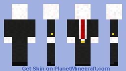 Slender Man Minecraft Skin