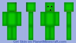 Slime Man Minecraft Skin