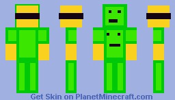 Slime Boy Minecraft Skin