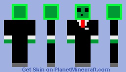 Slime In A Suit ! Minecraft Skin