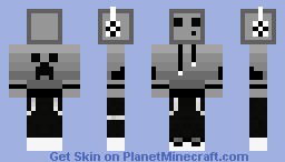 Grey Slime *First Upload!* Minecraft Skin