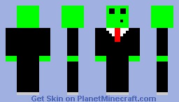 Slime Man Minecraft Skin