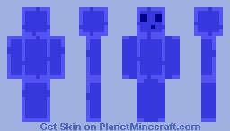 Blue Slime Minecraft Skin