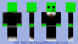 Slime In a Suit Minecraft Skin
