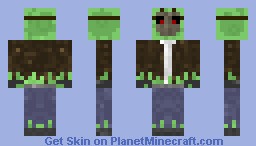 Slime (jason edition) looks better at view Minecraft Skin
