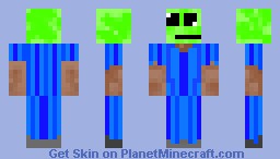 Slimey Steven (in PJs) Minecraft Skin