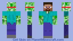 Smart Creeper Minecraft Skin