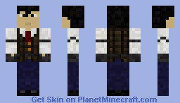 Smart Dressed Man Minecraft Skin