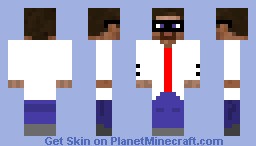 Smart Steve Minecraft Skin