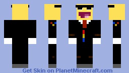 Smile man Minecraft Skin