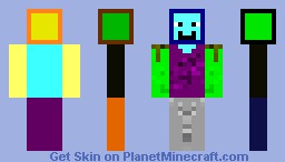 Smiley Face Guy Minecraft Skin