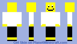 Smiley Man Face Minecraft Skin