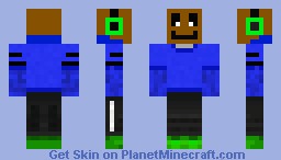 Smiley!! He's always smiling! Minecraft Skin