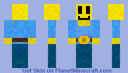 Smiley face guy Minecraft Skin