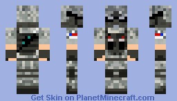 SmokeMask Minecraft Skin