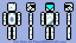 snow droid Minecraft Skin