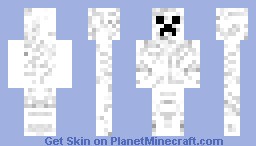 Snow Creeper Minecraft Skin