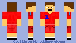 Soccer Player Minecraft Skin