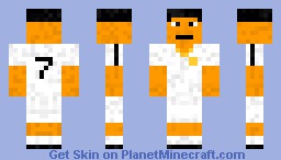 Cristiano Ronaldo Minecraft Skin