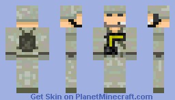 Soldier BF3 - Infantry Minecraft Skin