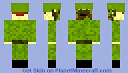 World War 2 American Soldier Minecraft Skin