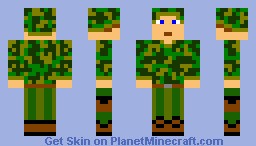 Soldier Minecraft Skin