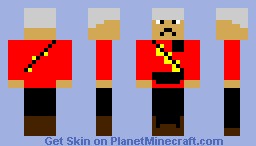 Soldier (RED) Minecraft Skin