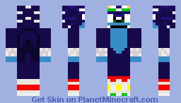 Sonic werehog rider Minecraft Skin