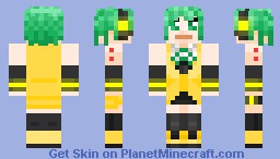 Sonika Vocaloid Minecraft Skin