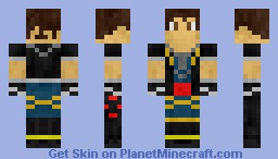 Sora (Kingdom hearts) Minecraft Skin
