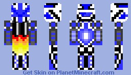 Space Commander {WITH JETPACK} Minecraft Skin