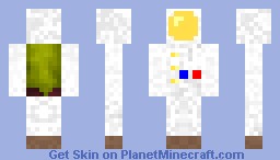 Spaceman Skin Minecraft Skin