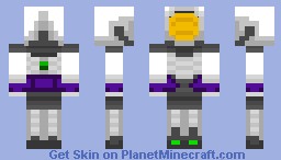 Basic Spaceman Minecraft Skin