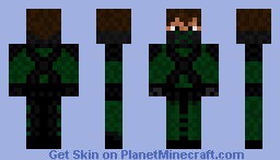 Space Raider (Green) Minecraft Skin
