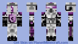 Space Trooper Minecraft Skin