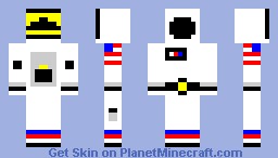 Space man Minecraft Skin