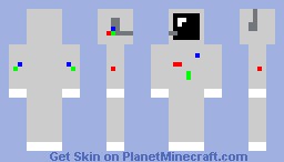 Spaceman Minecraft Skin