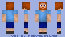 Spamfish (glasseless) Minecraft Skin