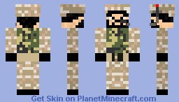 Spec Ops Soldier Minecraft Skin