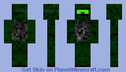 Special Force Soldier (forest) Minecraft Skin