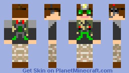 Special Ops Soldier Minecraft Skin