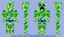 Speedo Creeper Minecraft Skin